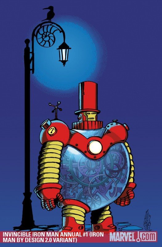The Invincible Iron Man Annual (2010 Variant Cover) (Marvel Comics)