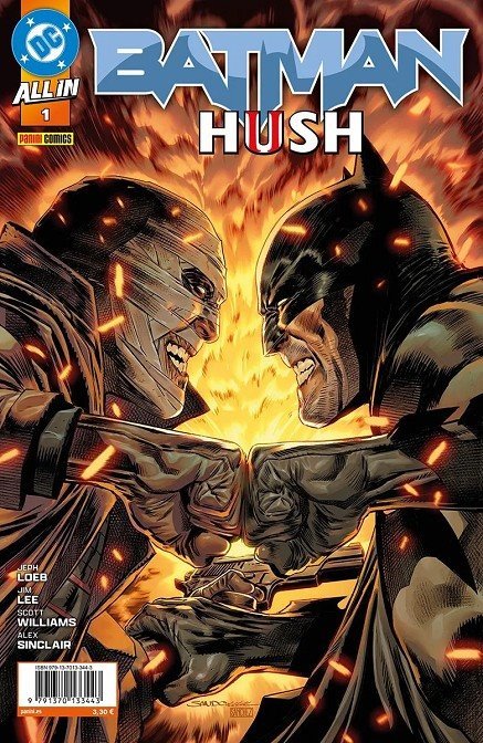 All In Batman: Hush II (portada variante) (Panini Comics España)