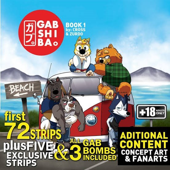 Gab Shiba Book (GRRR comics!)