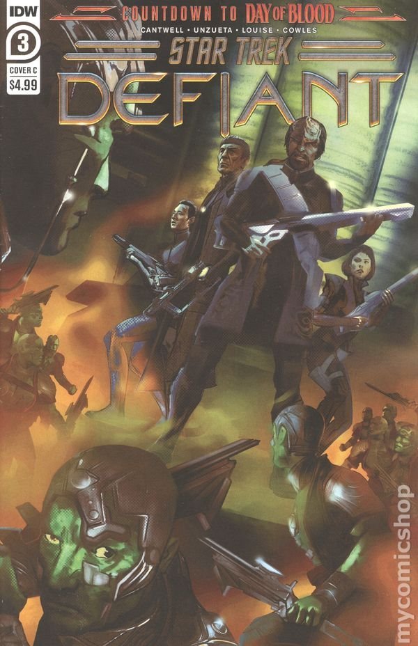 Star Trek: Defiant (Variant Cover) #3.1 (IDW Publishing)