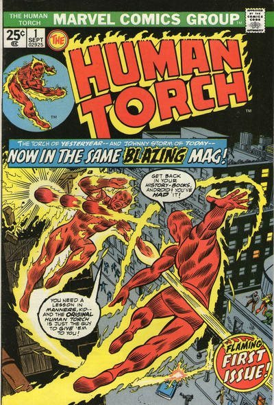 The Human Torch (1974-1975) (Marvel Comics)
