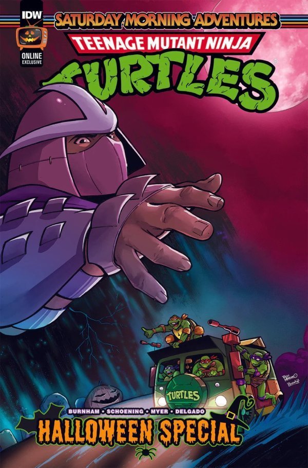 Teenage Mutant Ninja Turtles: Saturday Morning Adventures. Halloween Special (Variant Cover) #1. ...