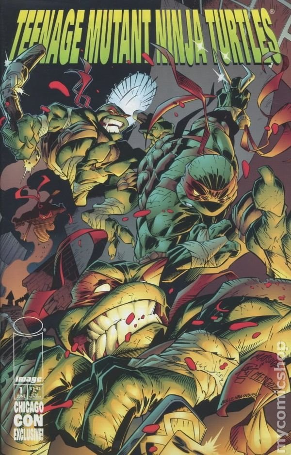 Teenage Mutant Ninja Turtles Vol. 3 (1996-1999 Variant Cover) (Image ...