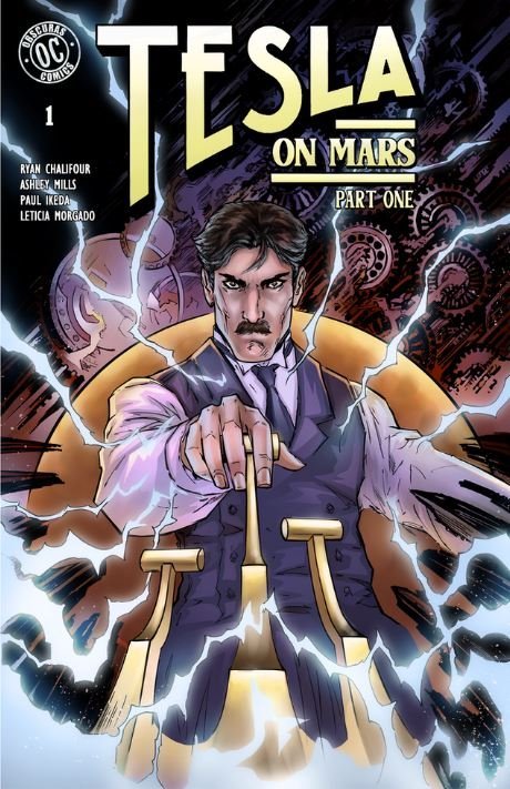 Tesla on Mars (Obscuras Comics)