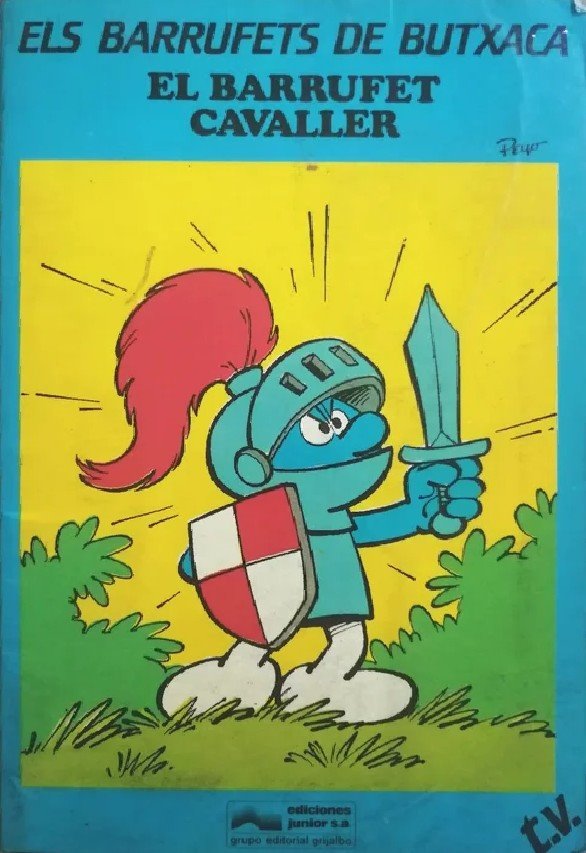 Els barrufets de butxaca (Ediciones Junior - Grijalbo/Dargaud)