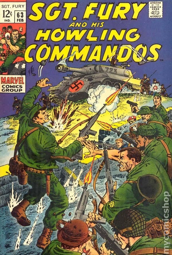 Sgt. Fury and his Howling Commandos (1963-1974) #63 (Marvel Comics)
