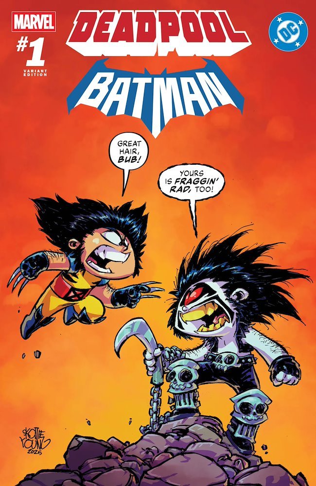 Marvel / DC: Deadpool / Batman #1 (Variant Covers) #1.25 (Marvel Comics ...