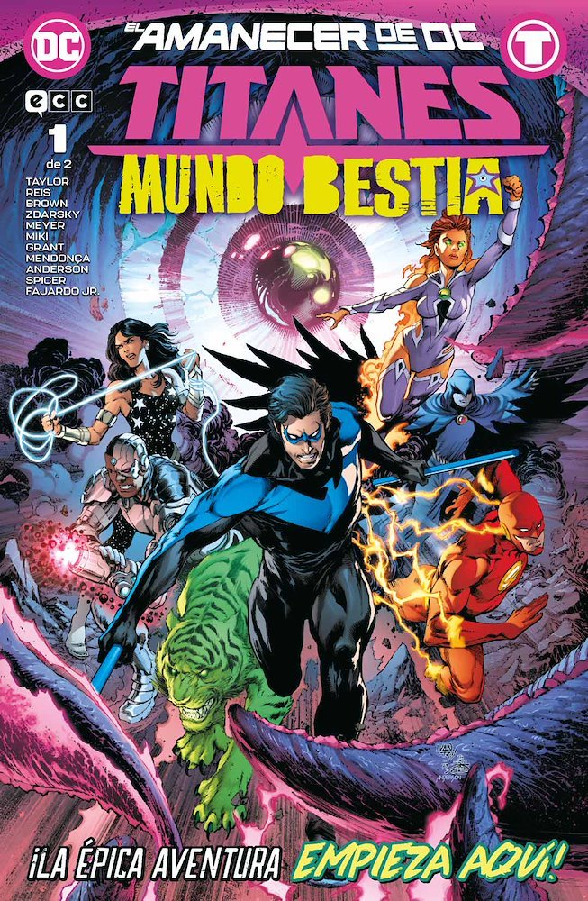 Titanes: Mundo Bestia (ECC Ediciones)