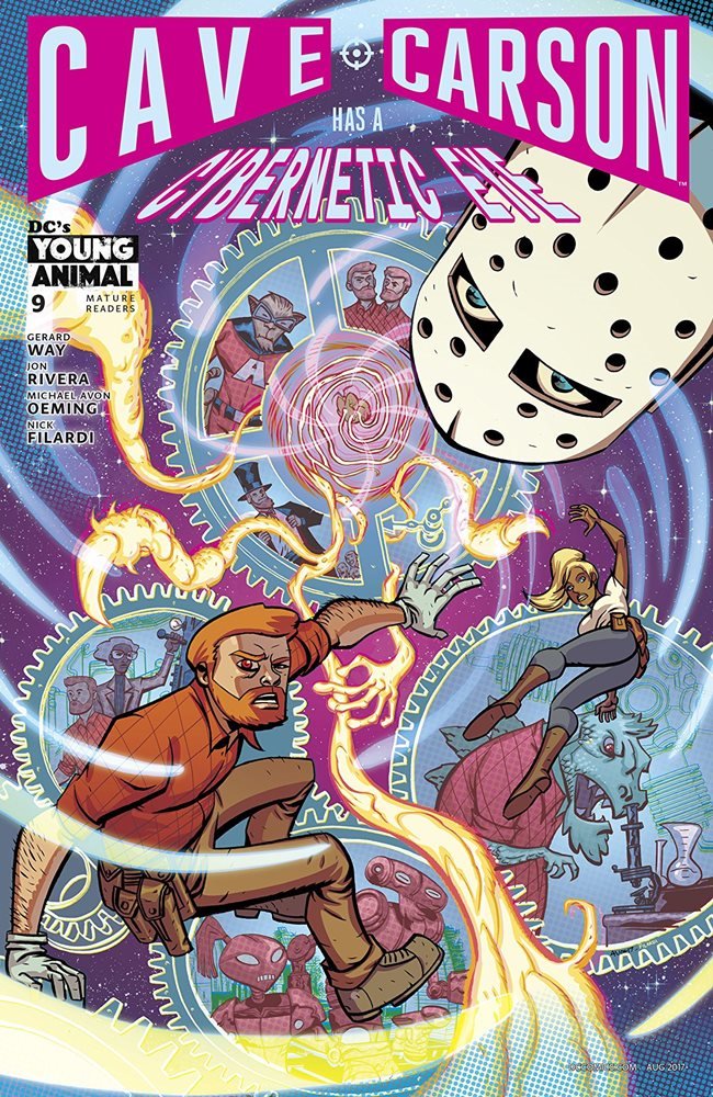 Cave Carson Has a Cybernetic Eye #9 (DC Comics)