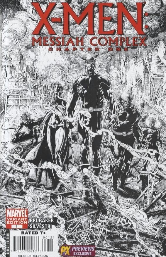 X-Men Messiah Complex (2007 Variant Cover) (Marvel Comics)