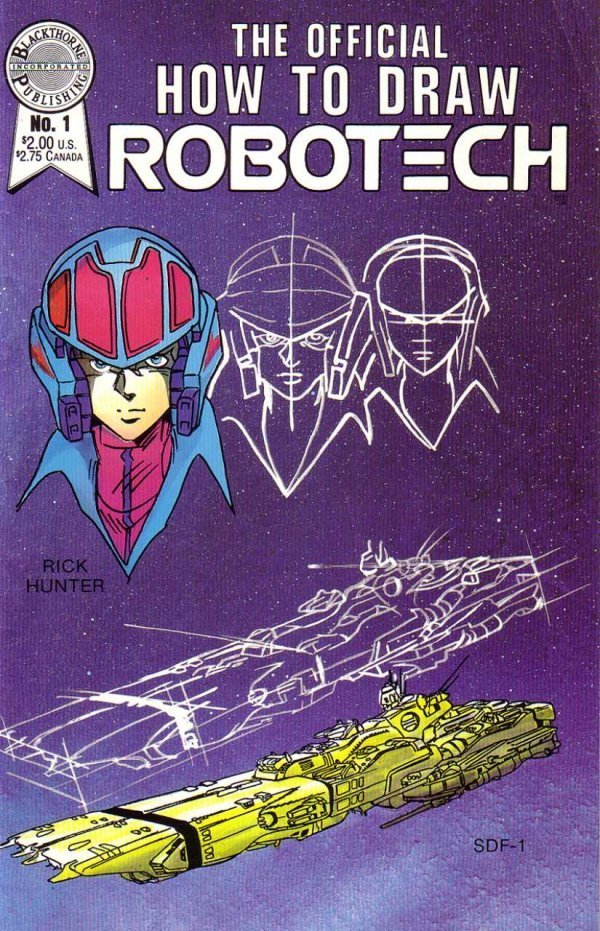 The Official How To Draw Robotech (Blackthorne Publishing Incorporated)
