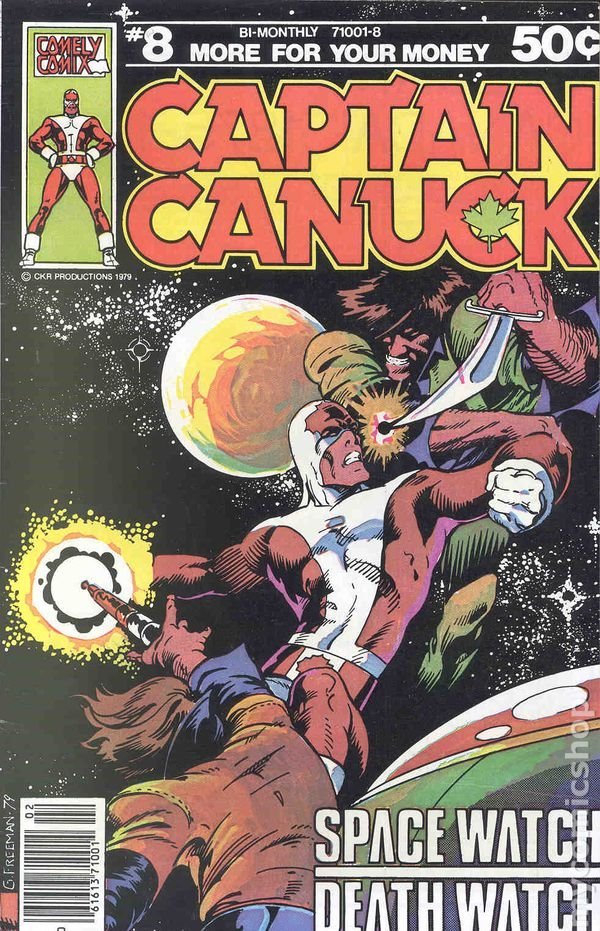 Captain Canuck (1975-1981) #8 (Comely Comix)