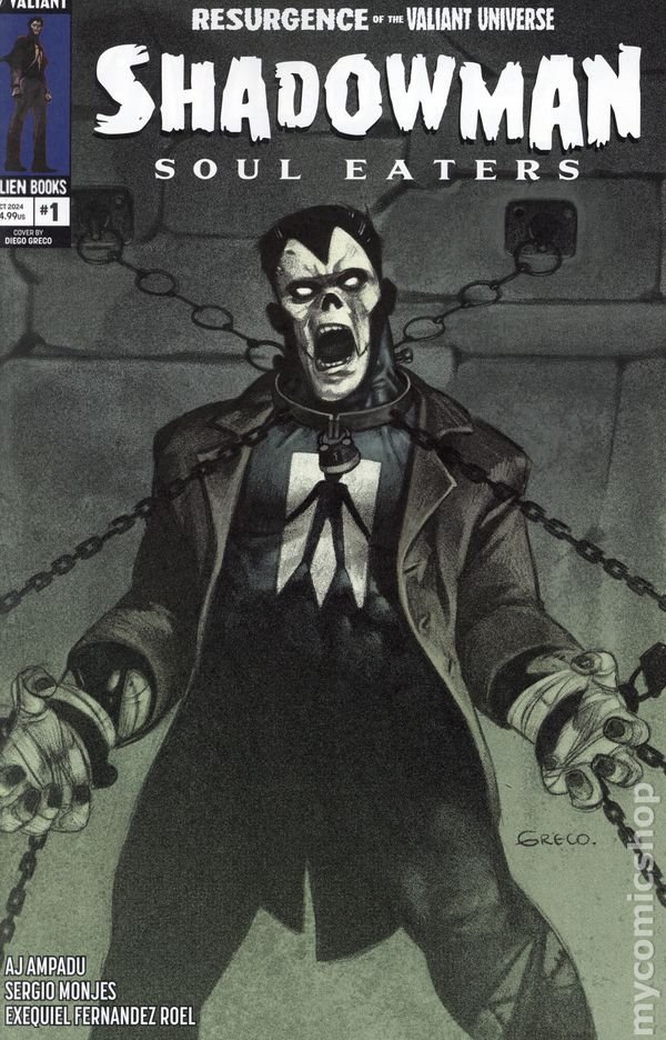 Shadowman: Soul Eaters (Variant Cover) (Alien Books / Valiant)