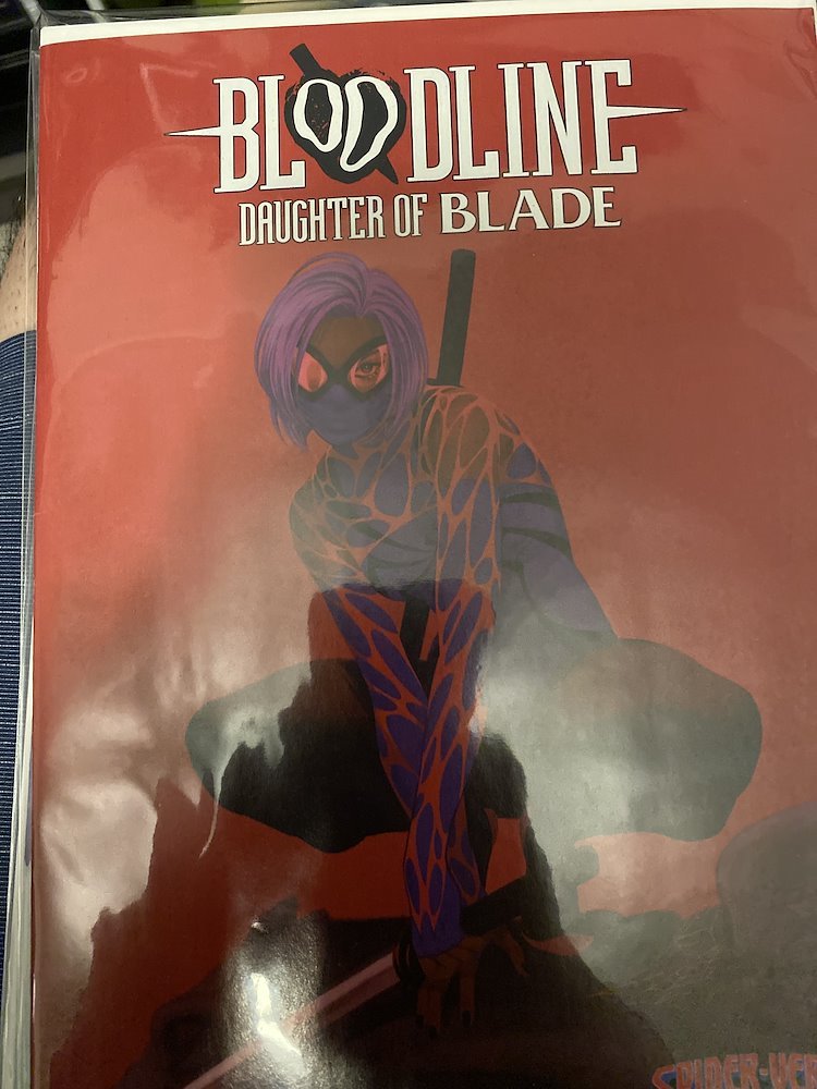 Bloodline Daughter of Blade (Variant Cover) #1 (Marvel Comics)