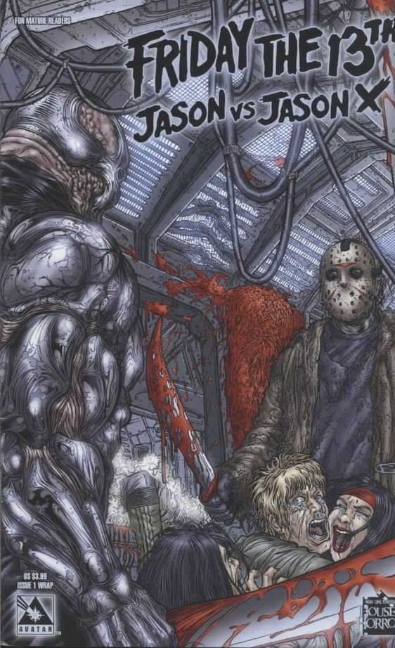 Friday the 13th: Jason vs Jason X (Variant Cover) (Avatar Press)