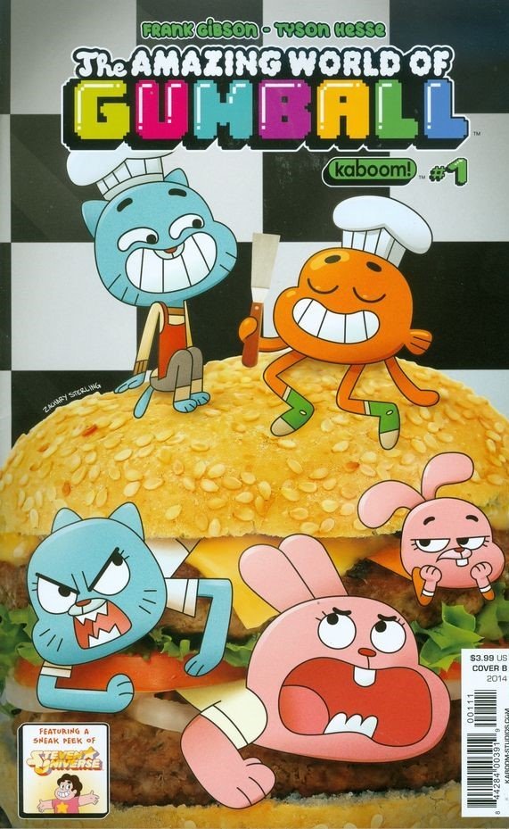 The Amazing World of Gumball (2014-2015 Variant Cover) (Boom! Studios)