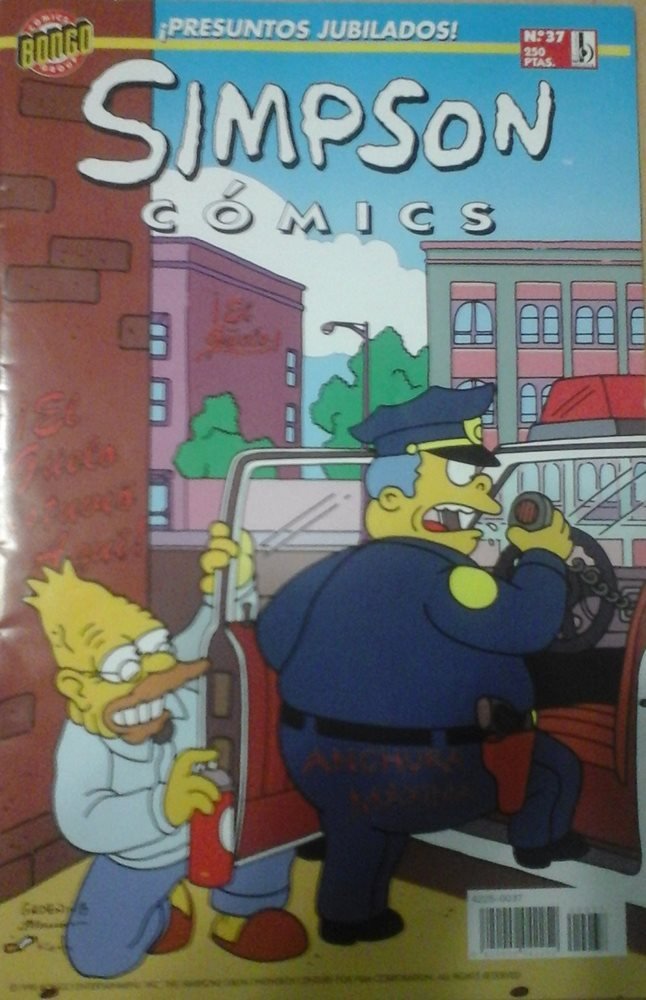 Simpson Cómics #37 (Ediciones B)