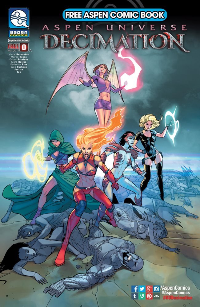 Aspen Universe: Decimation - Free Aspen Comic Book (Aspen Comics)