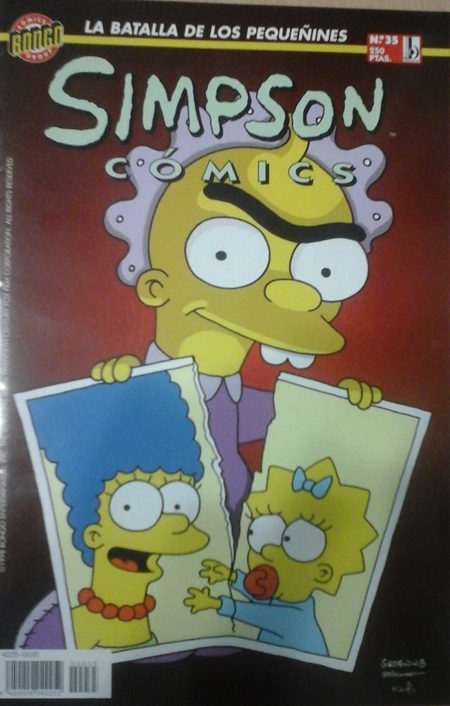 Simpson Cómics #35 (Ediciones B)