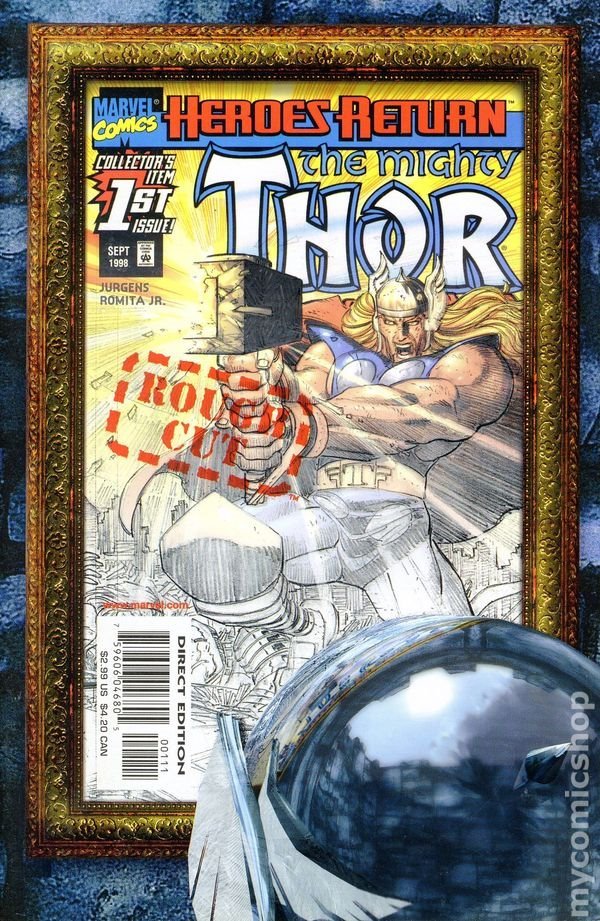 The Mighty Thor (1998-2004 Variant Cover) #1.1 (Marvel Comics)
