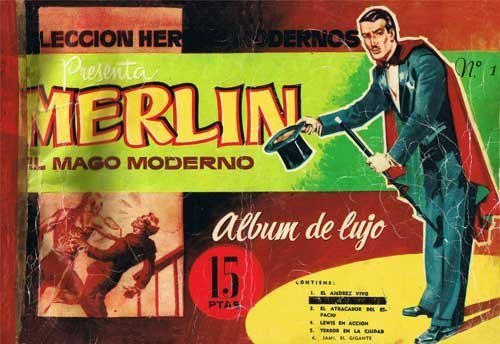 Merlin el Mago Moderno - Colección Héroes Modernos Album de Lujo ...