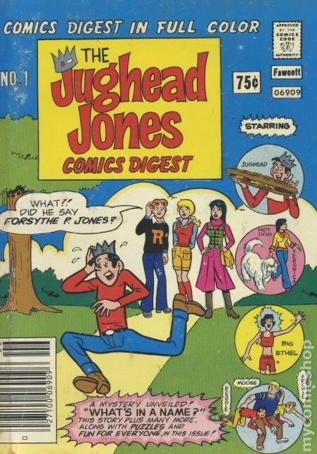 The Jughead Jones Comics Digest (Archie Comics)