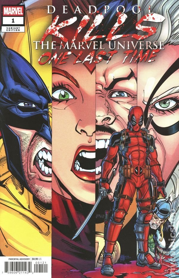 Deadpool Kills the Marvel Universe One Last Time (Variant Cover ...