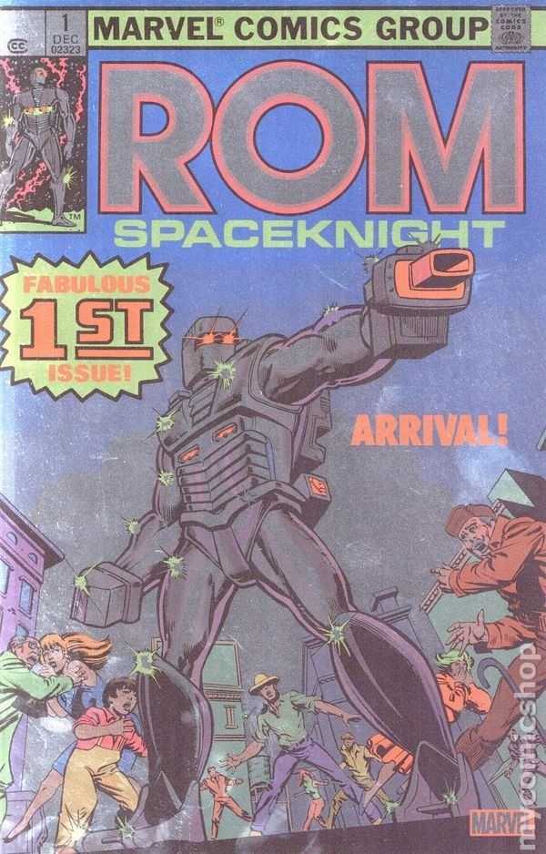 Rom Spaceknight 1 - Facsimile Edition Foil Variant (Marvel Comics)
