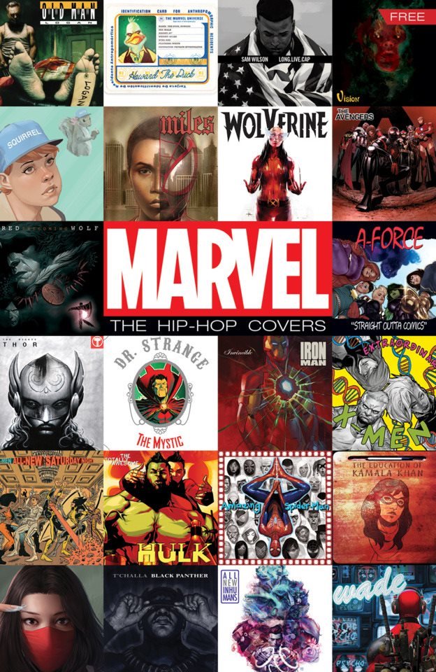 Marvel The Hip-Hop Covers (Marvel Comics)