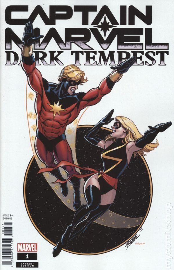 Captain Marvel: Dark Tempest (Variant Cover) (Marvel Comics)