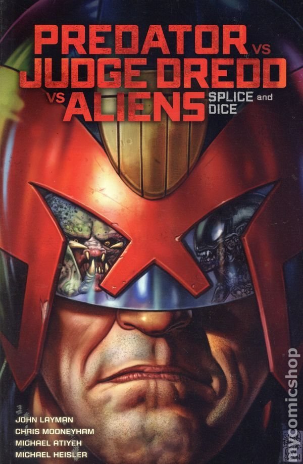 Predator vs Judge Dredd Vs Aliens. Splice and Dice (Dark Horse)