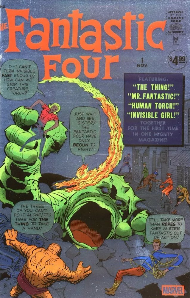 Fantastic Four- Facsimile Edition (2025 Variant Cover) (Marvel Comics)