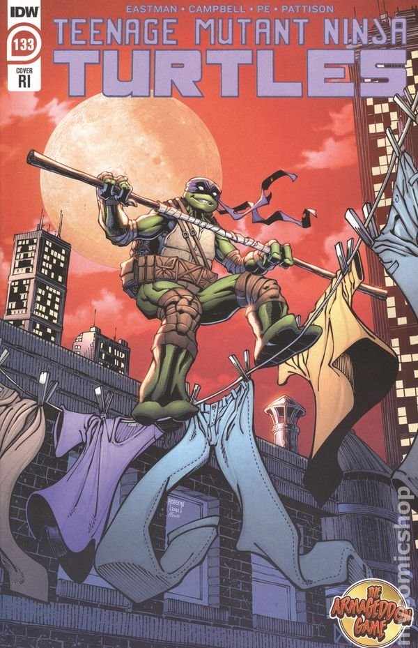 Teenage Mutant Ninja Turtles (2011-...Variant Covers) #133.1 (IDW ...