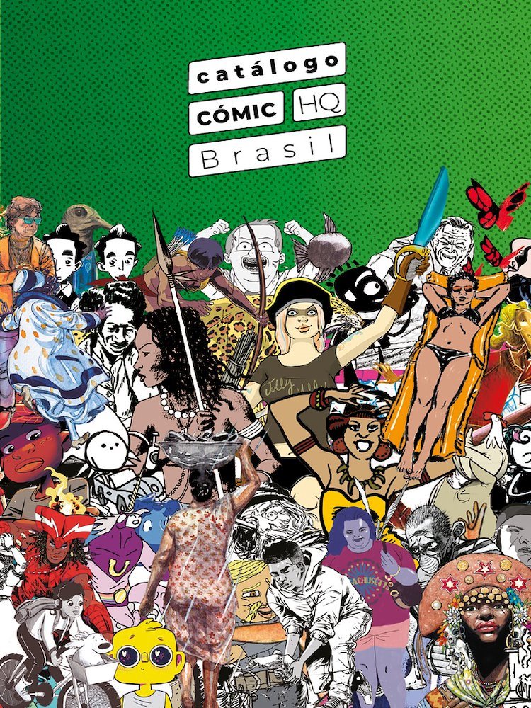 Catálogo cómic HQ Brasil (Brasil em Quadrinhos)