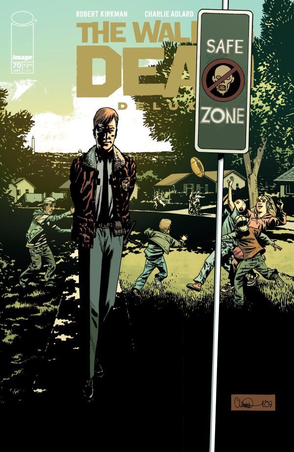 The Walking Dead Deluxe (Variant Cover) #70 (Image - Skybound)