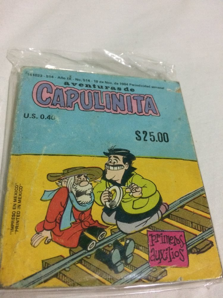 Aventuras de Capulinita #514 (Editormex)