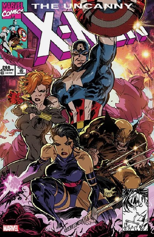 The Uncanny X-Men - Facsimile Edition (Variant Cover) #268 (Marvel Comics)