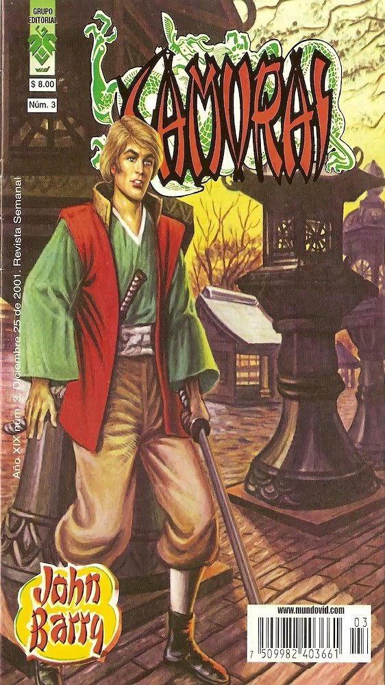 Samurai John Barry #3 (Grupo Editorial Vid)