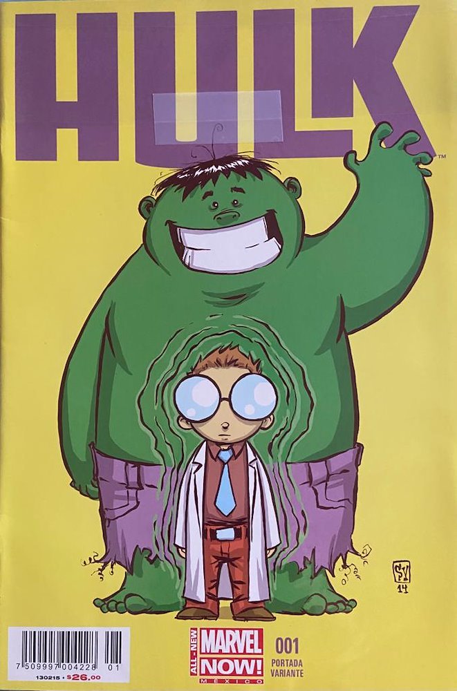 Hulk (2015-2016 Portadas variantes) (Televisa México)