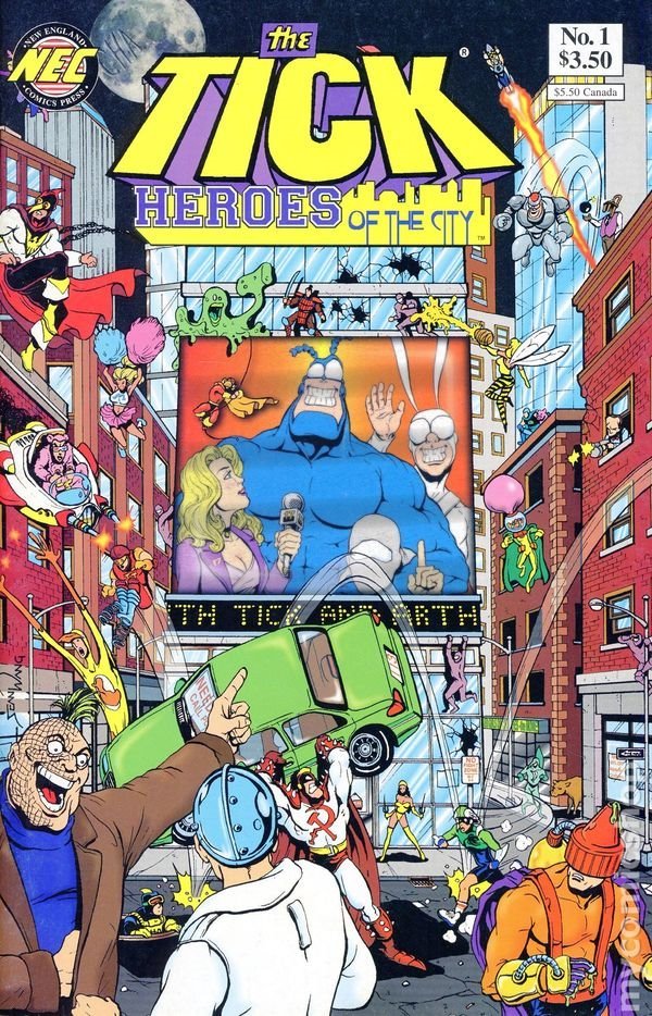 The Tick Heroes of the City (1999) (New England Comics)