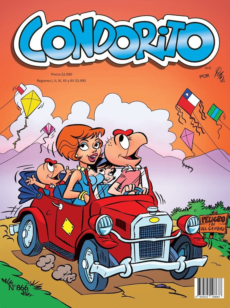 Condorito #866 (Ediciones ZIG-ZAG / Editorial Andina Chile / Editora ...