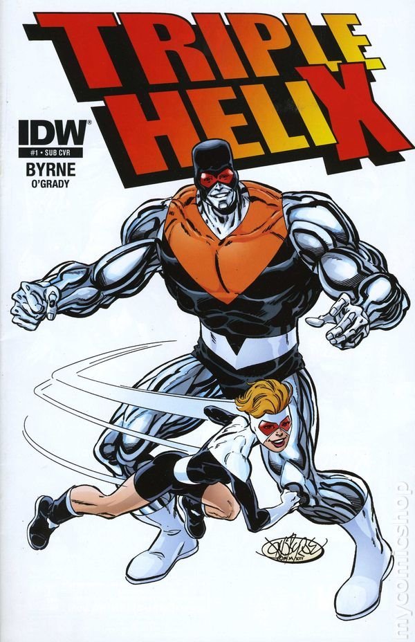 Triple Helix (Variant Cover) (IDW Publishing)