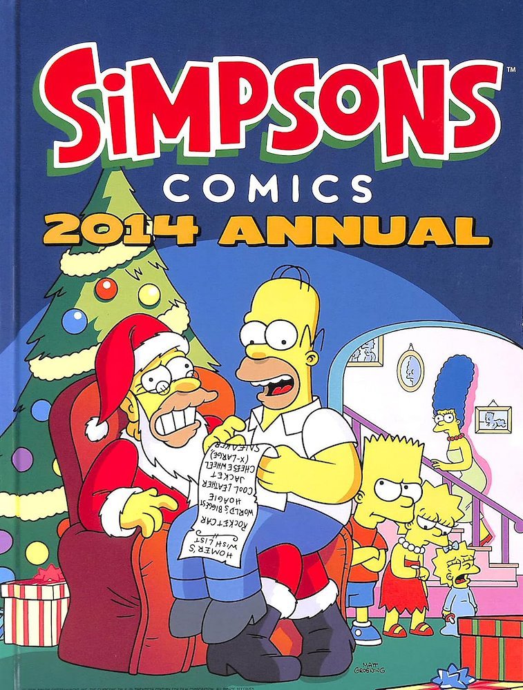 Simpsons Comics 2014 Annual (Titan Books)