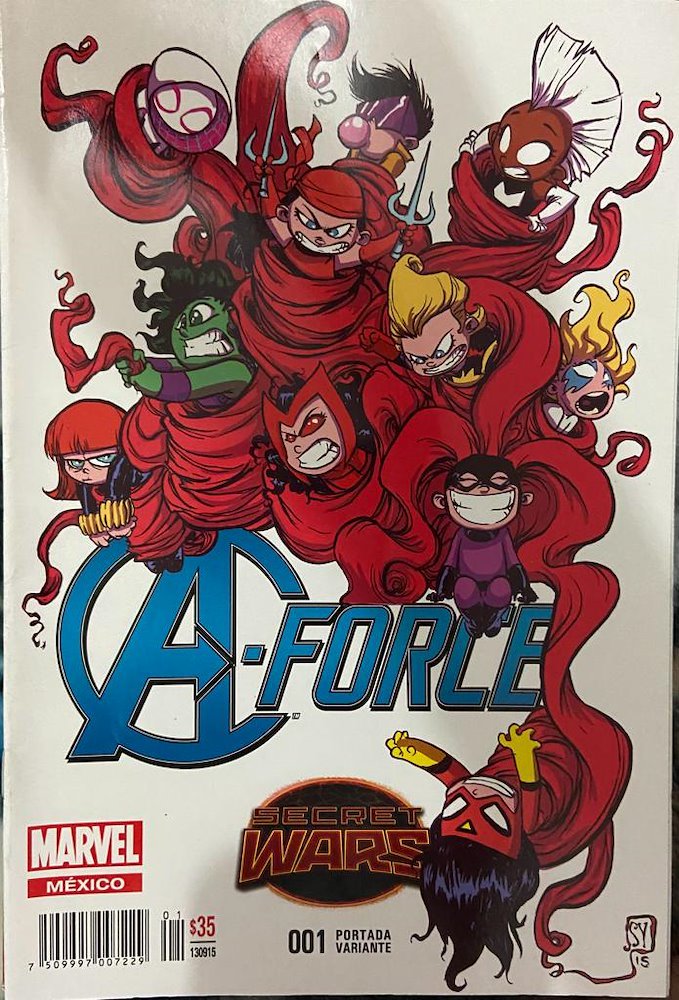 A-Force (Portadas variantes) (Televisa México)