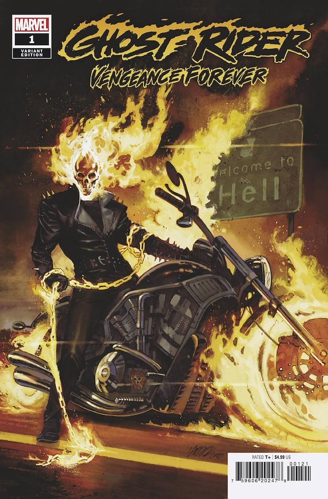 Ghost Rider: Vengeance Forever (Variant Cover) (Marvel Comics)