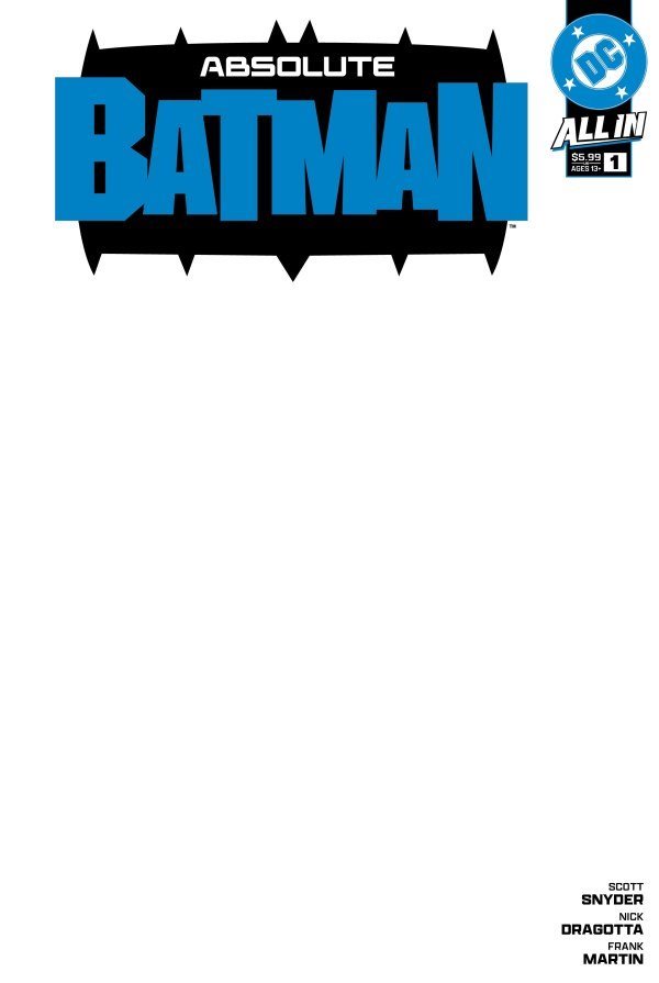 Absolute Batman (2024-Variant Covers) #1.4 (DC Comics)