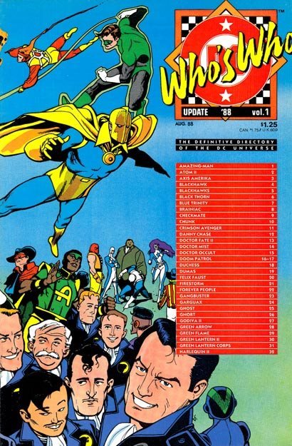 Who's Who. The Definitive Directory of the DC Universe Update '88 (DC ...