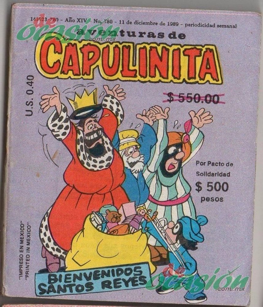 Aventuras de Capulinita #780 (Editormex)