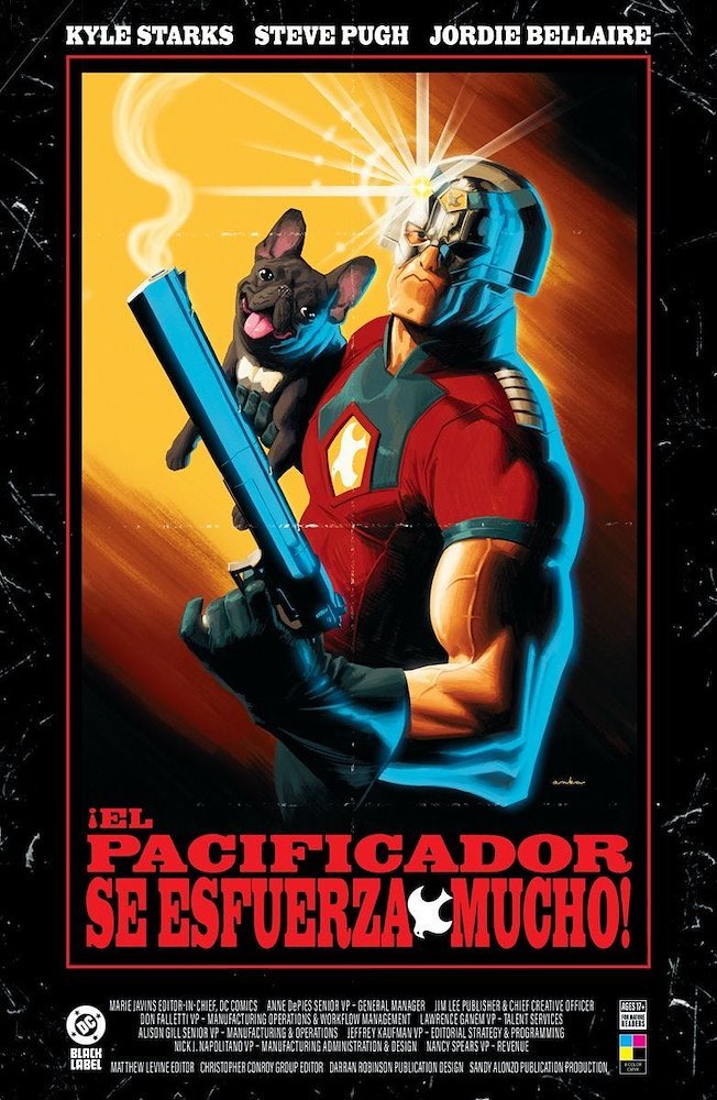 ¡El Pacificador se esfuerza mucho! (Panini Comics España)