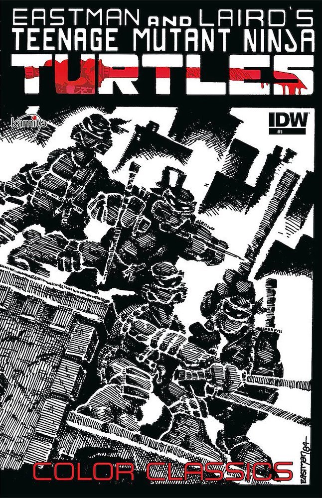 Teenage Mutant Ninja Turtles: Color Classics #1 (Portada variante) (Kamite)